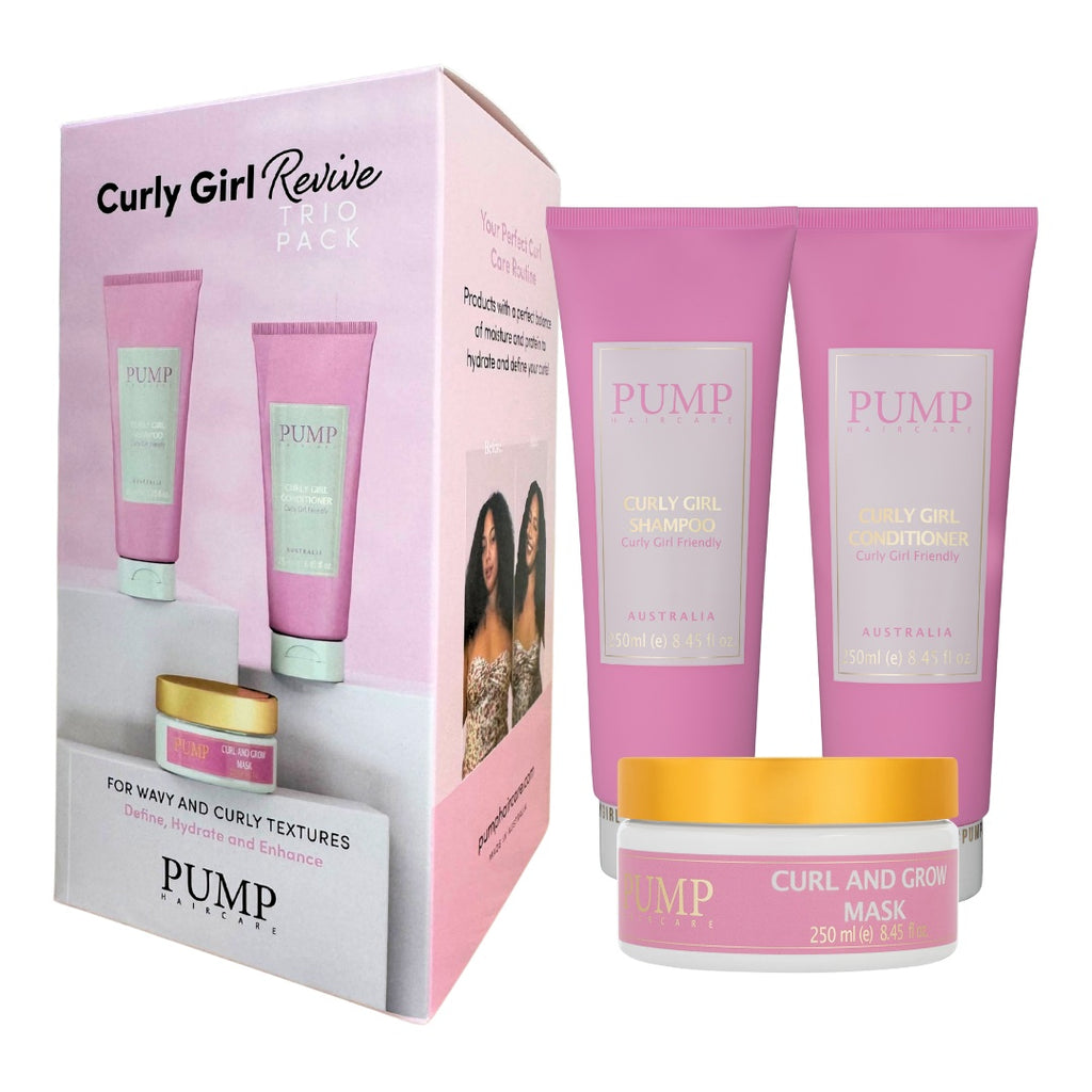 Pump Curly Revive Trio Pack – Oz Hair and Beauty