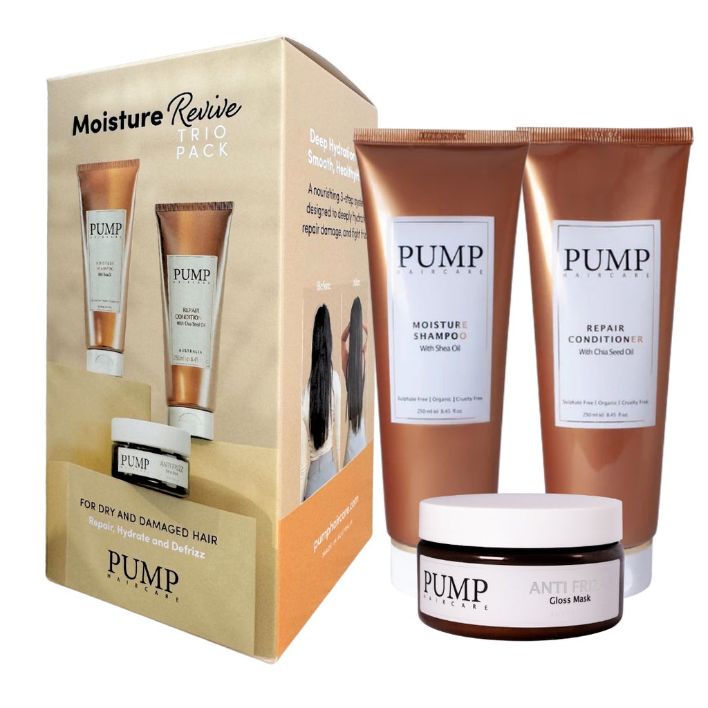 Pump Moisture Revive Trio Pack – Oz Hair and Beauty