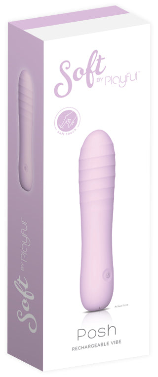 Soft by Playful Posh - Rechargeable Vibrator – Oz Hair and Beauty