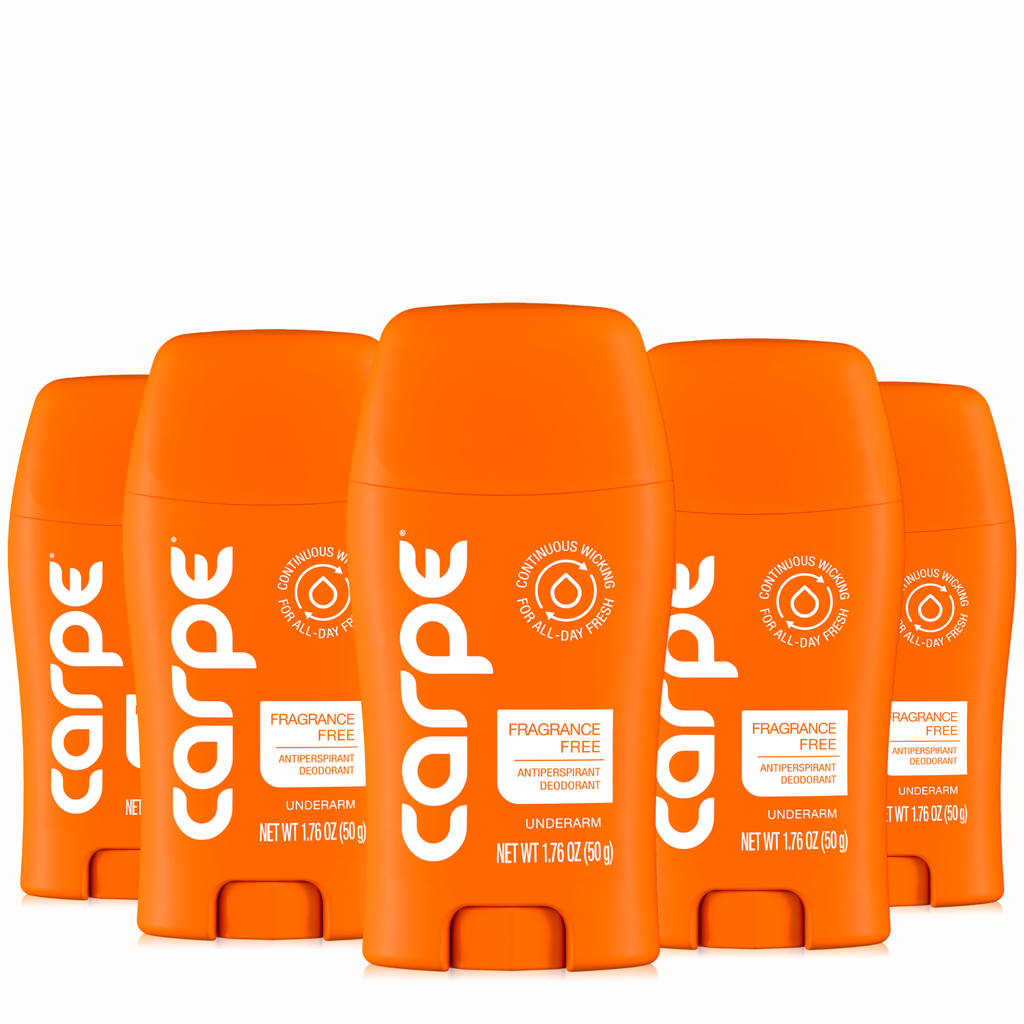 Carpe Antiperspirant Underarm Stick 50ml - 5 Pack – Oz Hair and Beauty