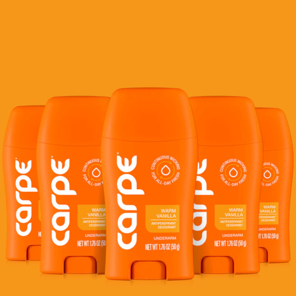 Carpe Antiperspirant Underarm Stick 50ml - 5 Pack – Oz Hair and Beauty