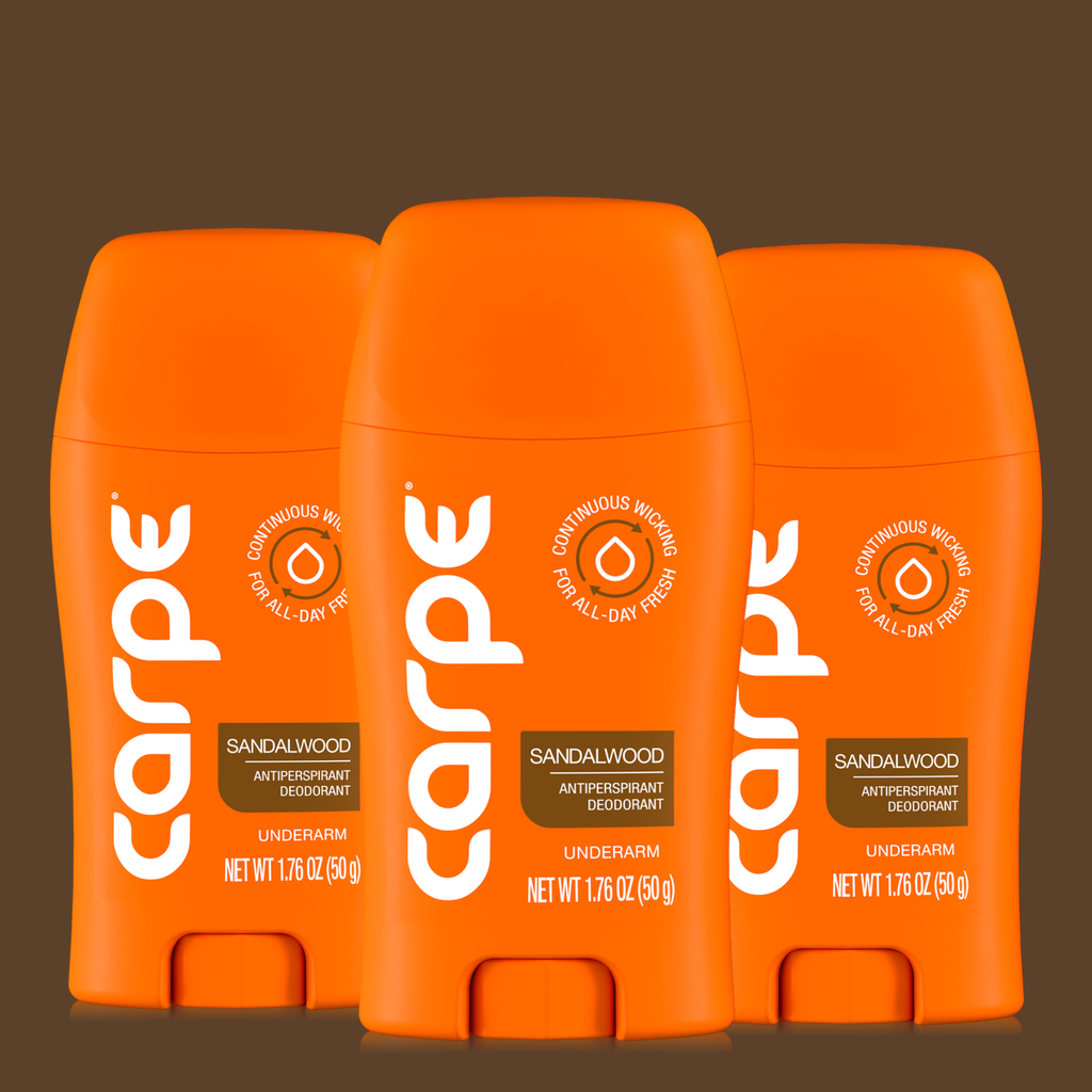 Carpe Antiperspirant Underarm Stick 50ml Trio Bundle – Oz Hair and Beauty
