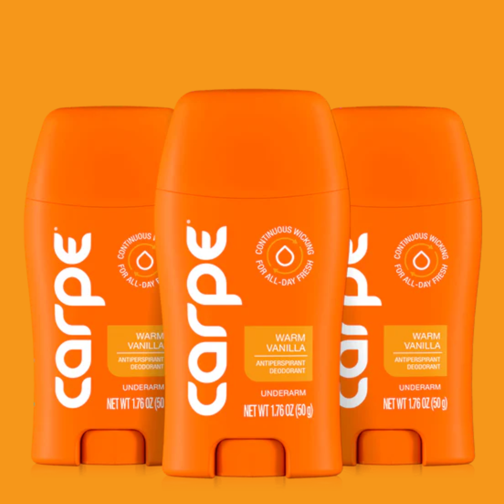 Carpe Antiperspirant Underarm Stick 50ml Trio Bundle – Oz Hair and Beauty