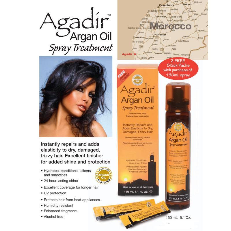 Agadir Argan Oil Spray Treatment 150ml – Oz Hair and Beauty