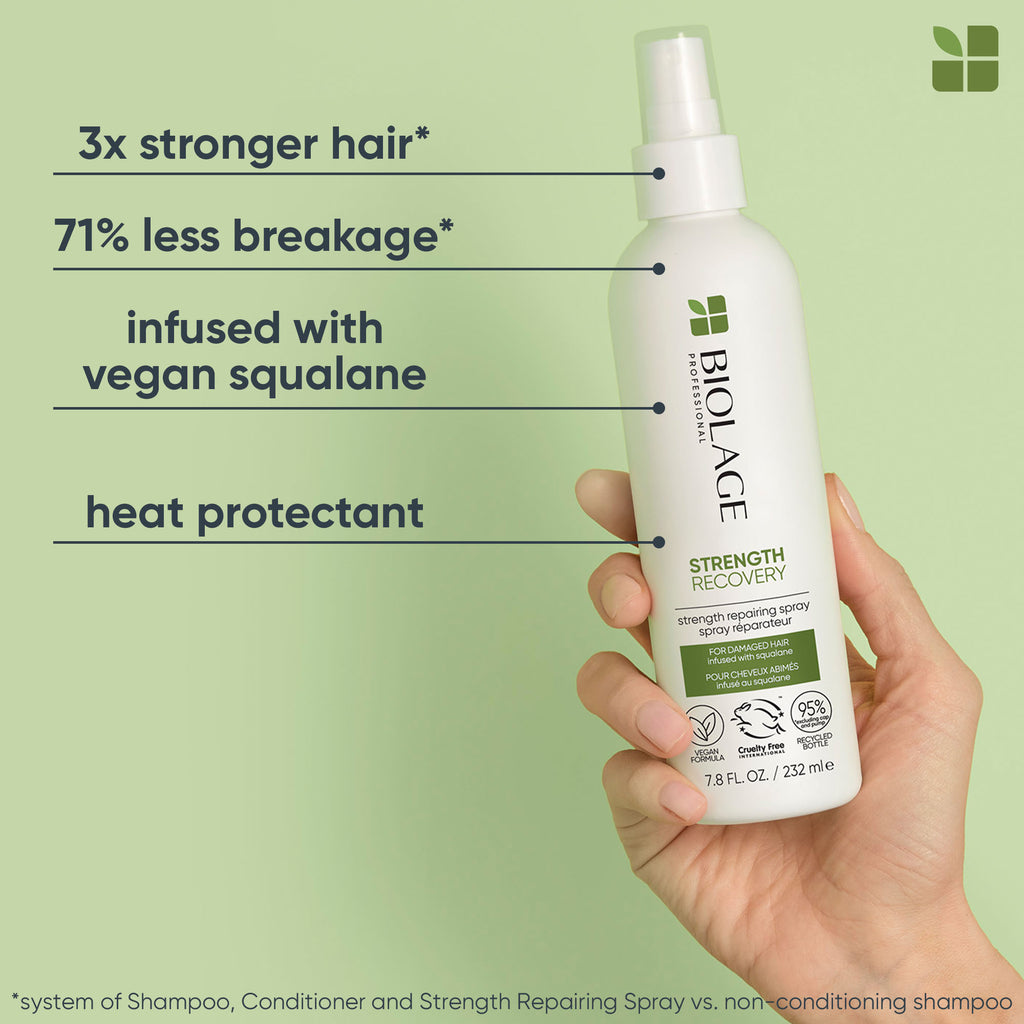 Biolage Strength Recovery Repairing Spray 232ml – Oz Hair and Beauty