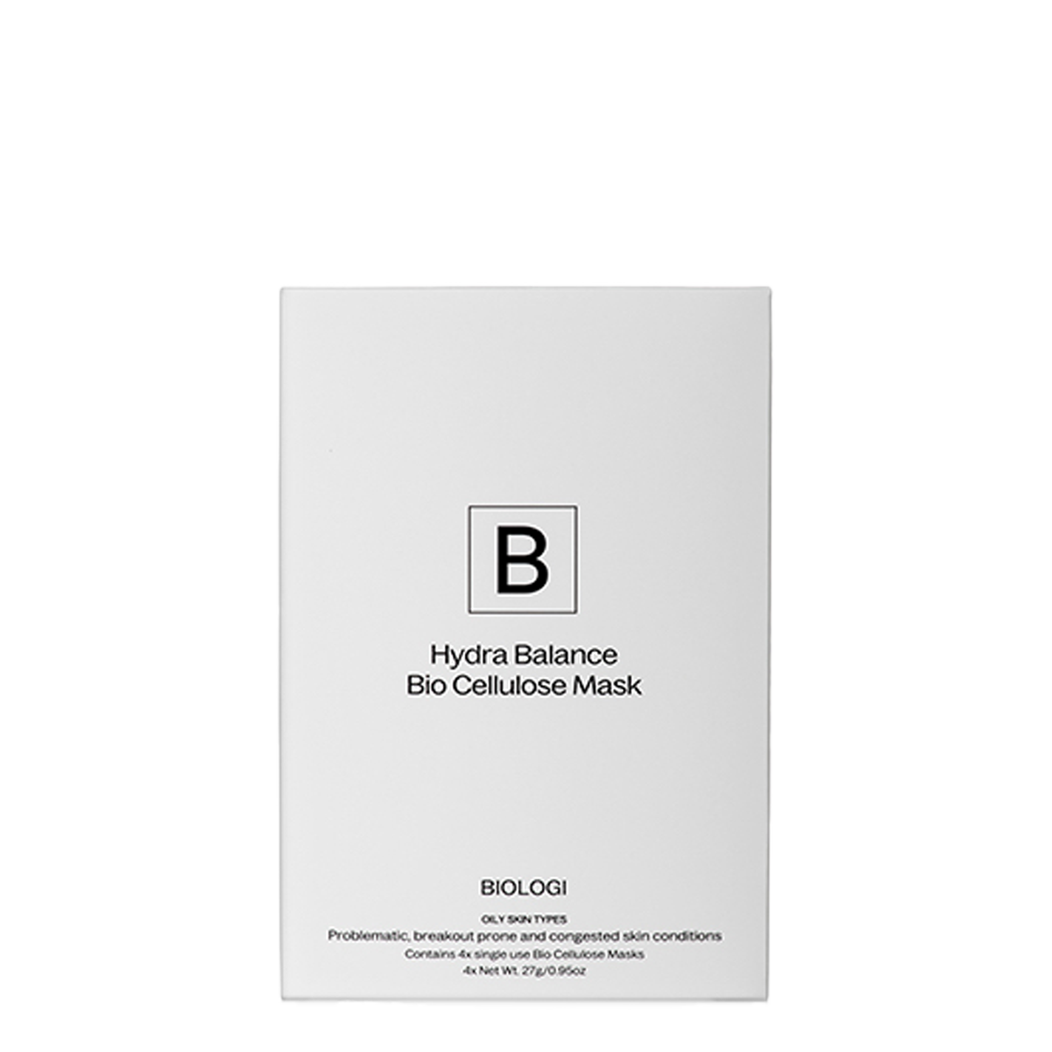Biologi Hydra Balance Bio Cellulose Mask - 4 Pack – Oz Hair and Beauty