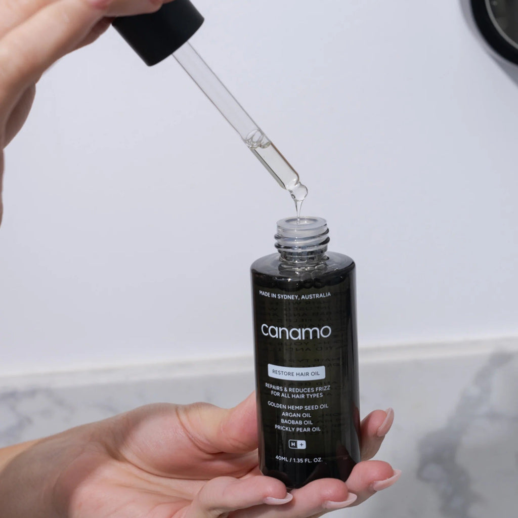 Canamo Restore Hair Oil 40mL – Oz Hair and Beauty