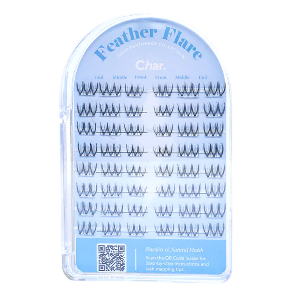 Char Cosmetics Feather Flare Cluster Lash 48pcs – Oz Hair and Beauty