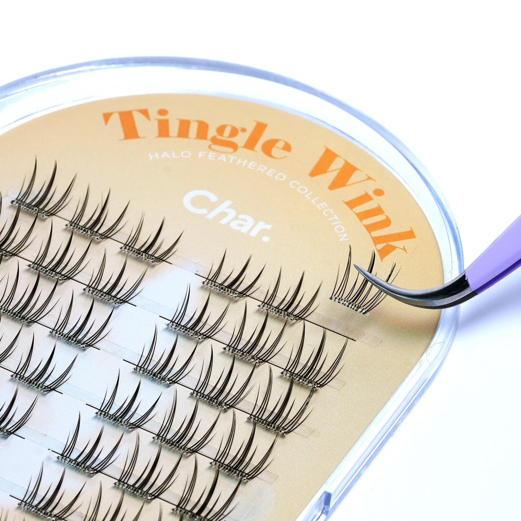 Char Cosmetics Tingle Wink Cluster Lash 64pcs – Oz Hair and Beauty