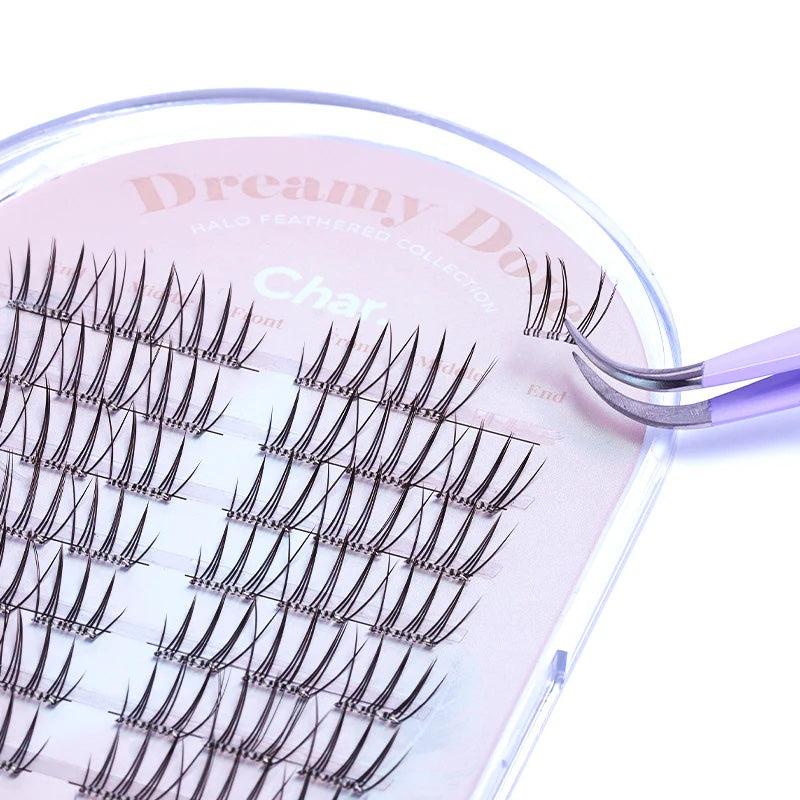 Char Cosmetics Dreamy Dove Cluster Lash 48pcs – Oz Hair and Beauty