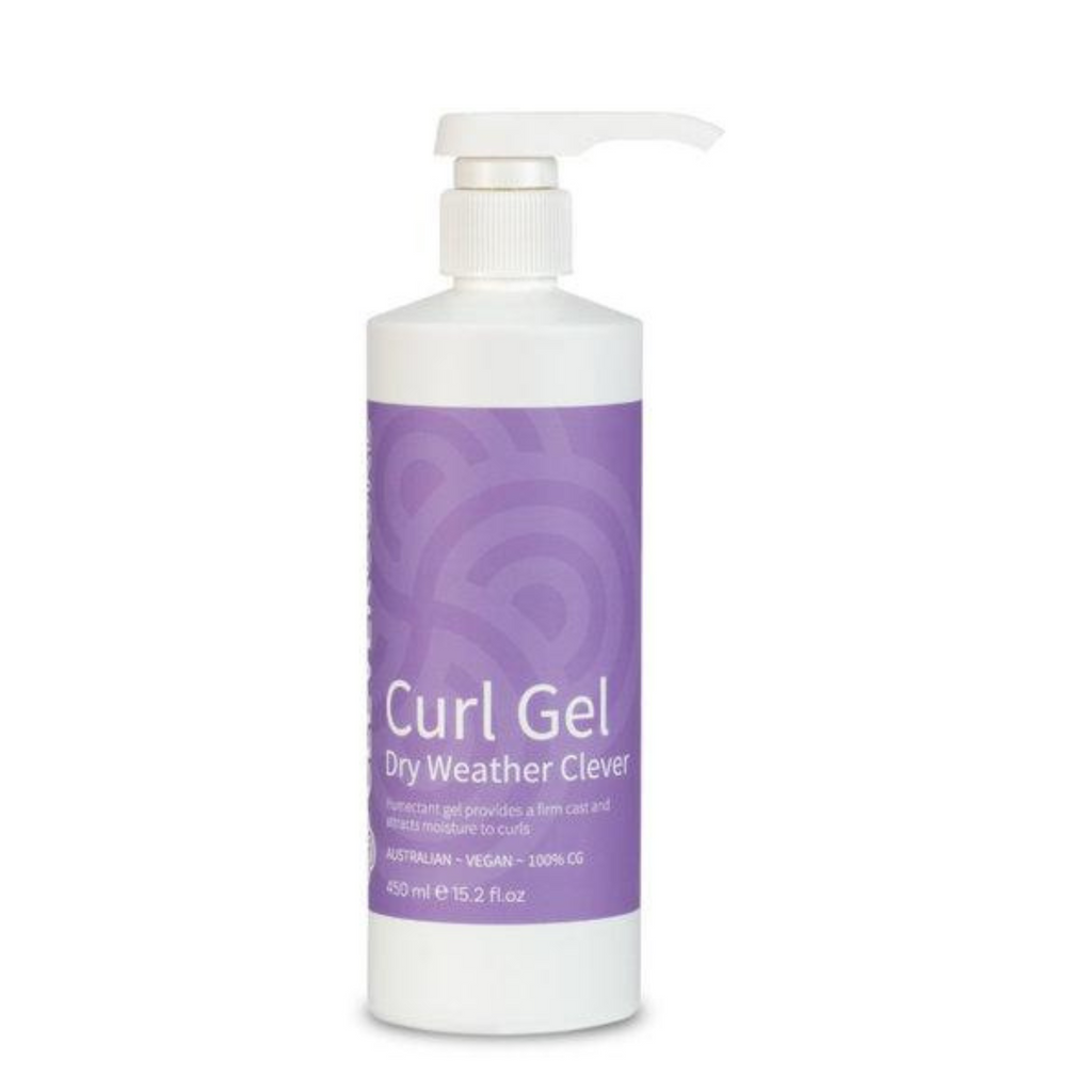 Clever Curl Dry Weather Gel 450ml - Old Packaging – Oz Hair and Beauty