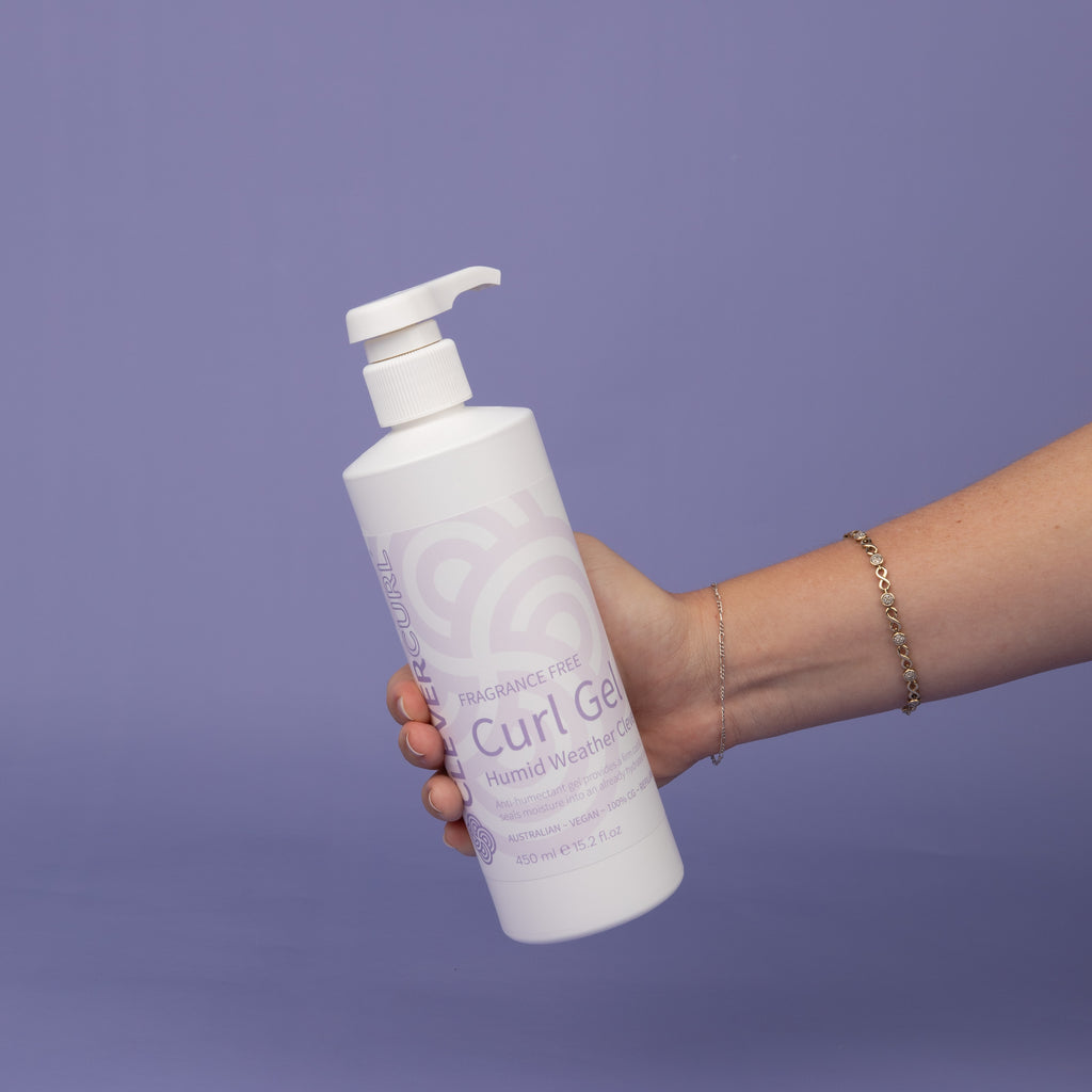 Clever Curl Fragrance Free Humid Weather Gel 450ml - Old Packaging – Oz ...