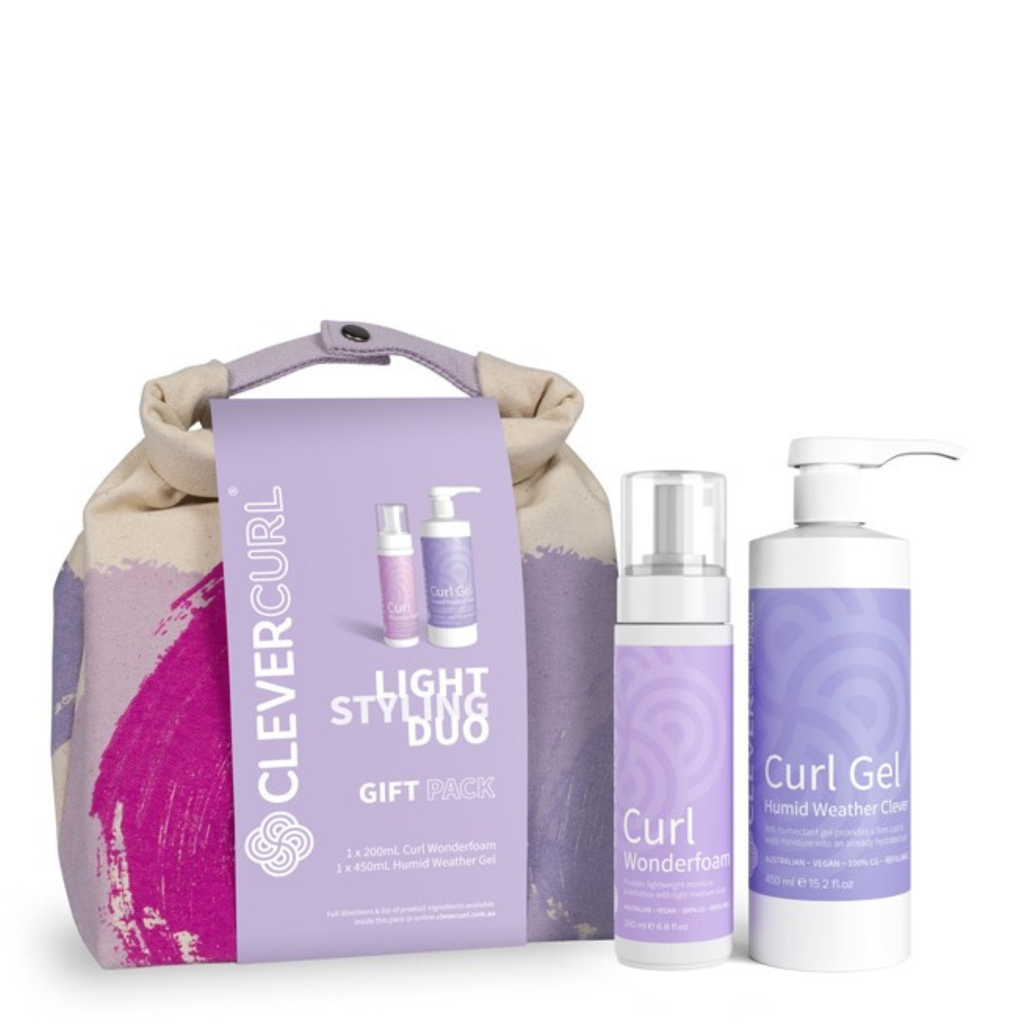 Clever Curl Wonderfoam & Humid Weather Gel Duo Pack – Oz Hair and Beauty