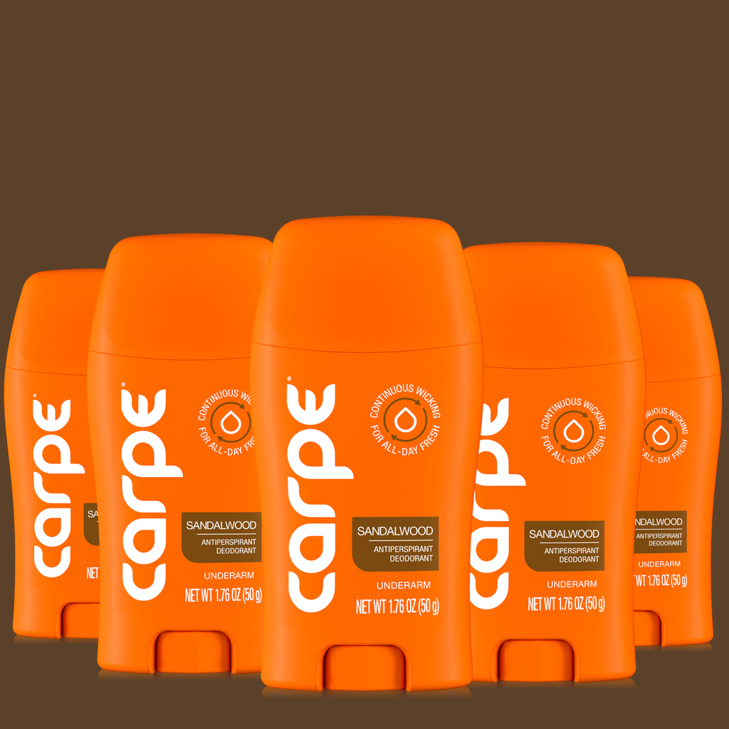 Carpe Antiperspirant Underarm Stick 50ml - 5 Pack – Oz Hair and Beauty