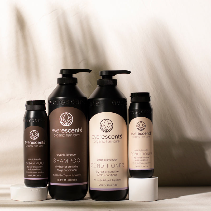 EverEscents Organic Lavender Shampoo 1000ml – Oz Hair and Beauty