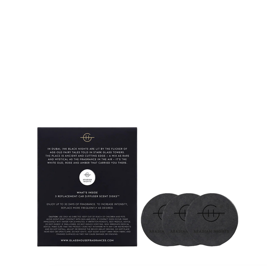 Glasshouse Fragrances ARABIAN NIGHTS Car Diffuser Refill – Oz Hair and ...