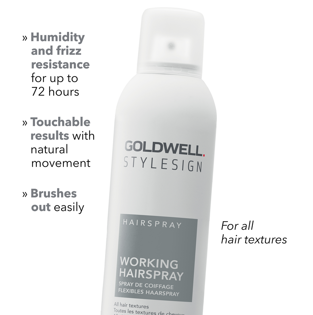 Goldwell StyleSign Working Hairspray 300ml – Oz Hair and Beauty