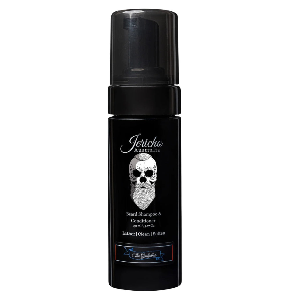Jericho The Godfather 2 in 1 Beard Shampoo & Conditioner 150ml – Oz ...