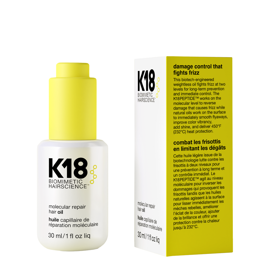 K18 Molecular Repair Hair Oil 30ml – Oz Hair and Beauty