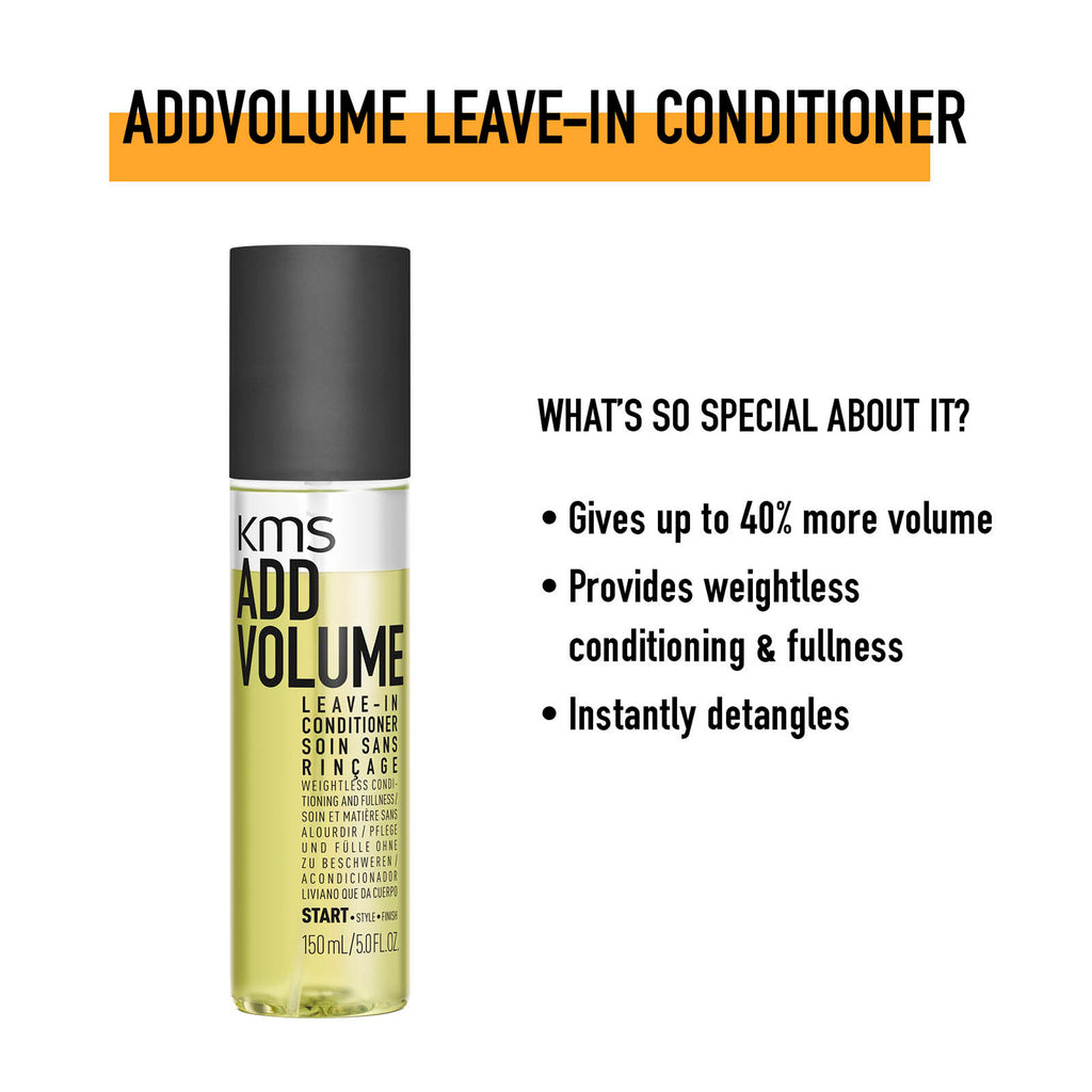KMS Add Volume Leave-In Conditioner 150ml - Haircare Products | Oz Hair ...