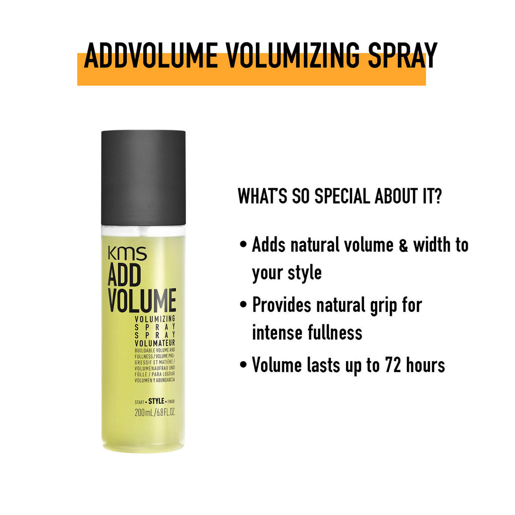 KMS California Add Volume Volumizing Spray 200ml- Haircare Products ...