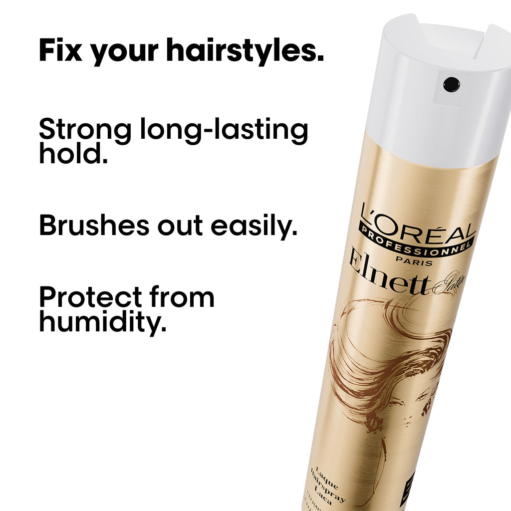 L'Oreal Professionnel Laque Elnett 500ml – Oz Hair and Beauty
