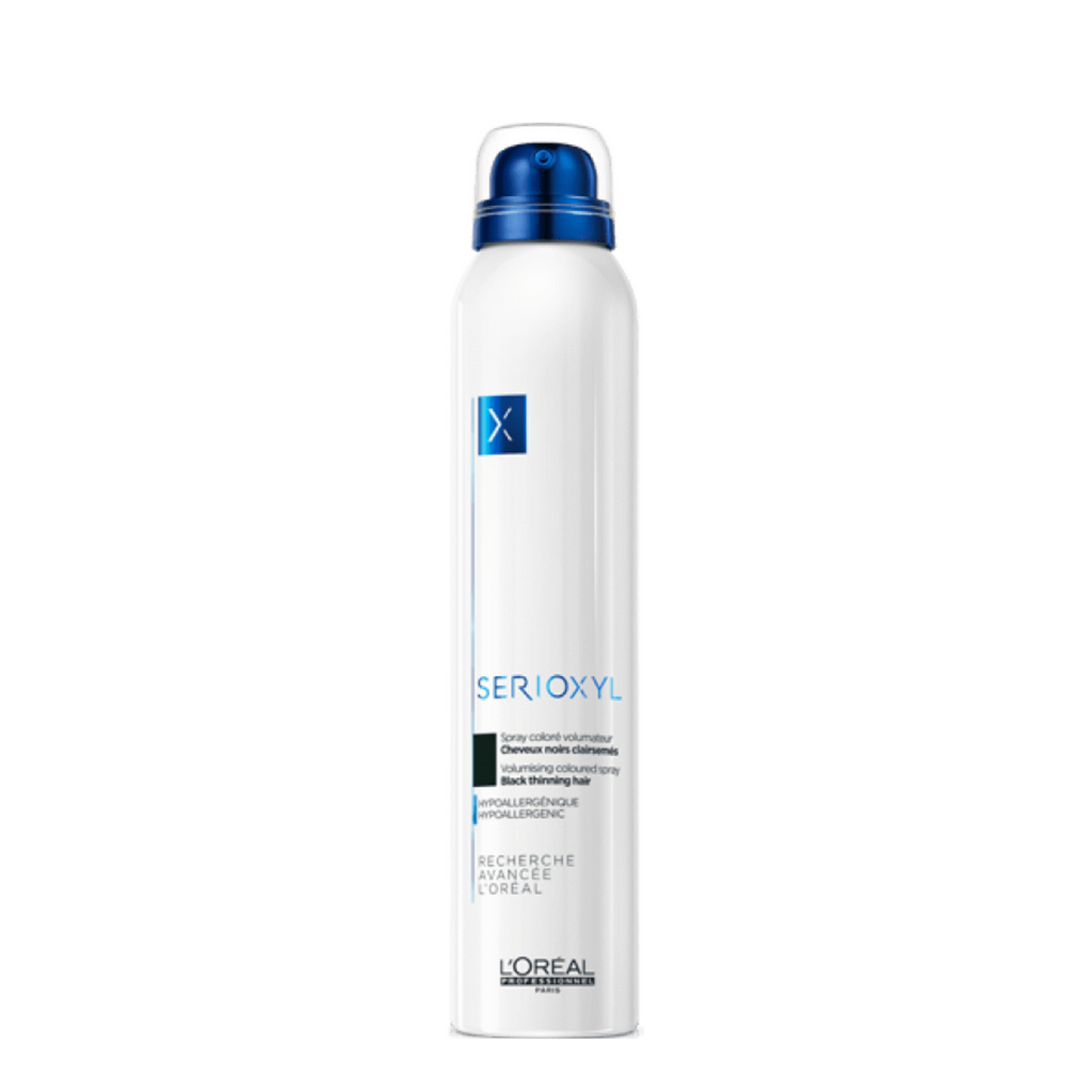 L'Oréal Professionnel Serioxyl Volumising Coloured Spray - Black Thinn ...