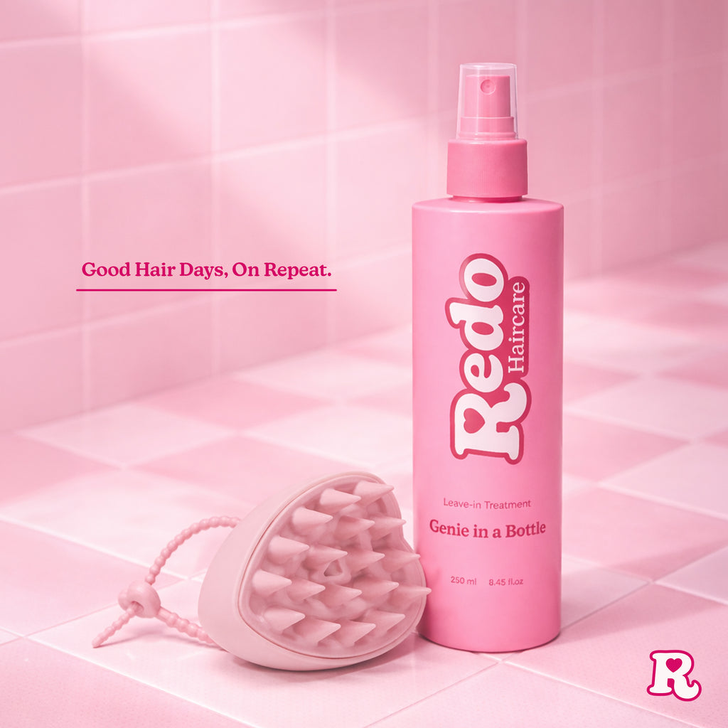Redo Haircare Genie in a Bottle Miracle Spray 250ml + Scalp Brush Bund ...