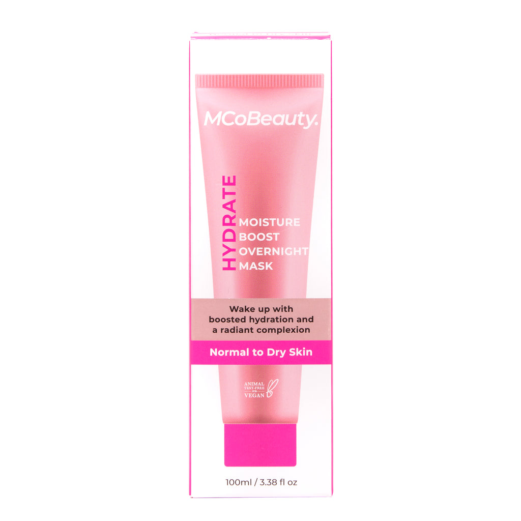 MCoBeauty Hydrate Moisture Boost Overnight Mask 100ml – Oz Hair and Beauty