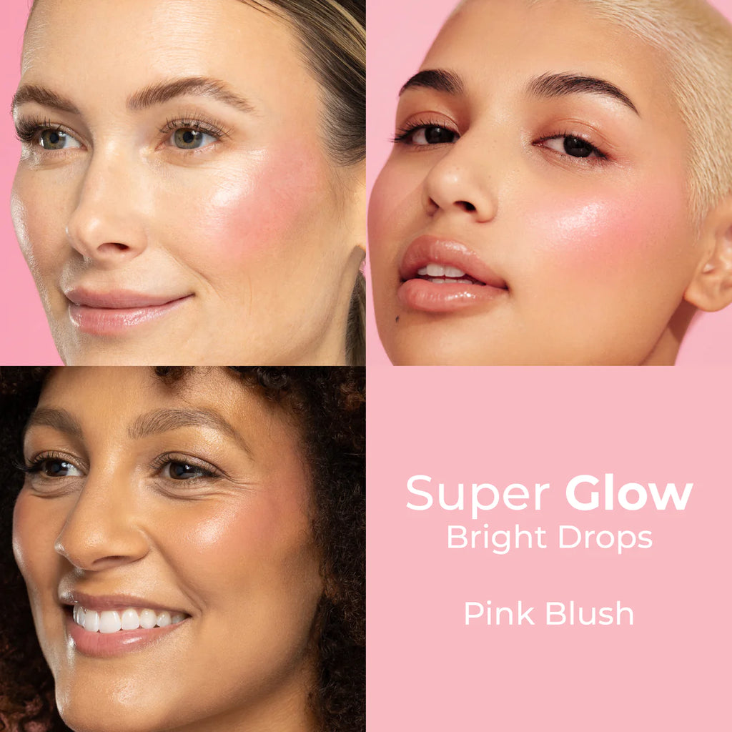 MCoBeauty Super Glow Blush Drops 30ml - Blush Pink – Oz Hair and Beauty