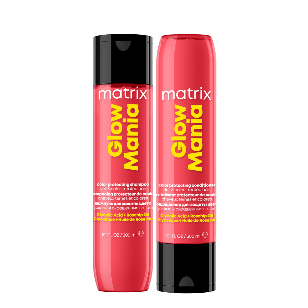 Matrix Glow Mania Color Protecting Shampoo and Conditioner Duo Bundle ...