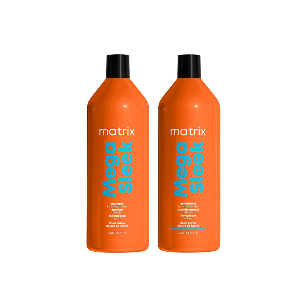 Matrix Total Results Mega Sleek 1 Litre Shampoo and Conditioner Bundle ...