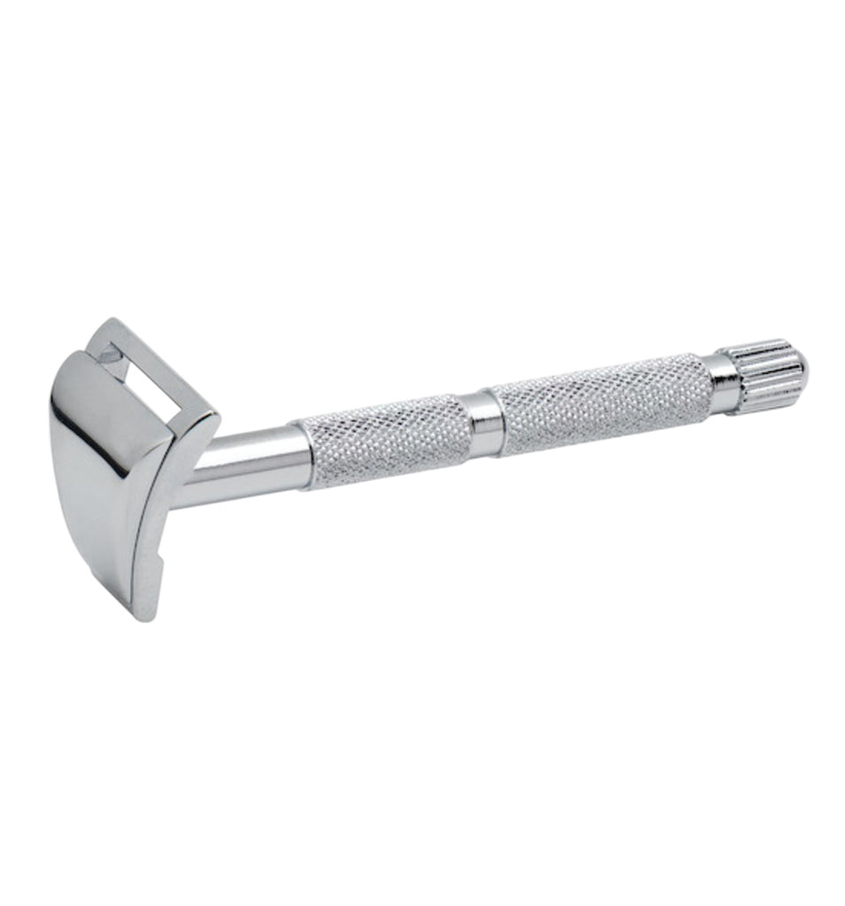 Merkur 907C Beard & Moustache Detailing Safety Razor Chrome – Oz Hair ...