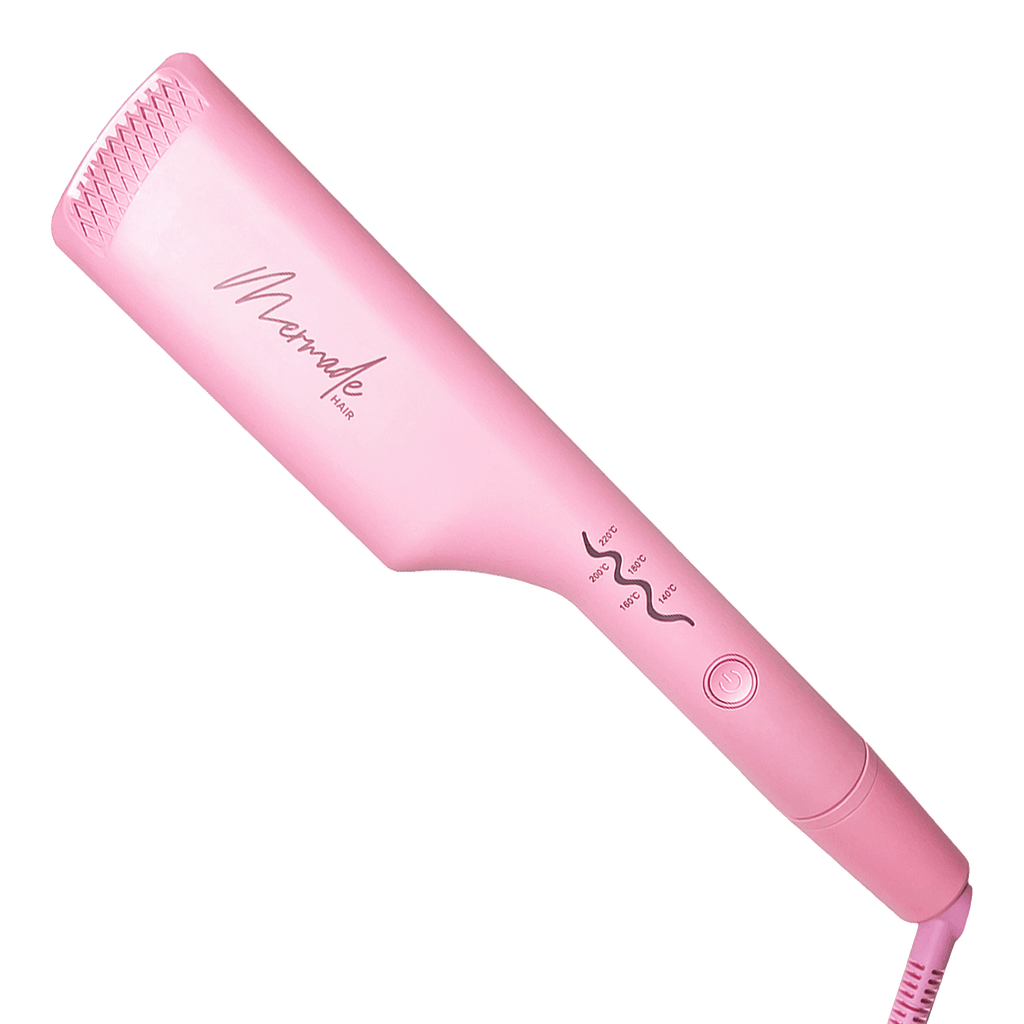 Mermade Hair Double Waver - Pink – Oz Hair and Beauty
