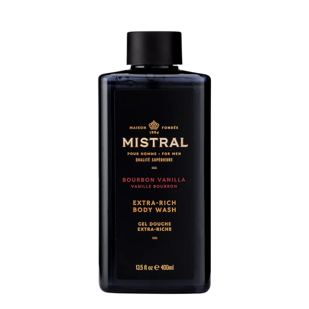 Mistral Bourbon Vanilla Body Wash 400ml – Oz Hair and Beauty