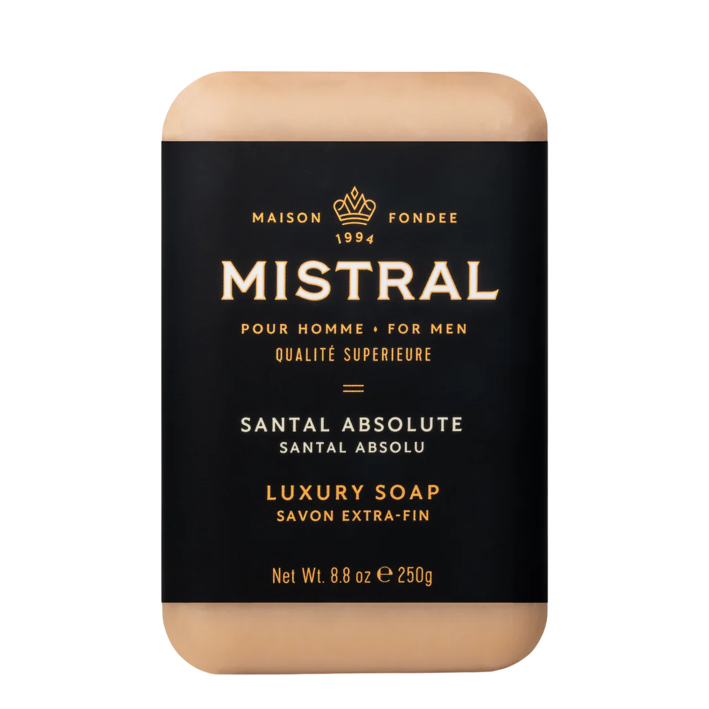 Mistral Santal Absolute Bar Soap 250g – Oz Hair and Beauty