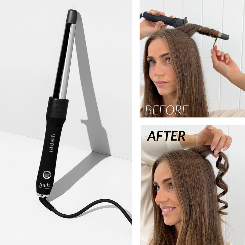 Muk Curl Stick Black V2.0 - Free Shipping – Oz Hair and Beauty