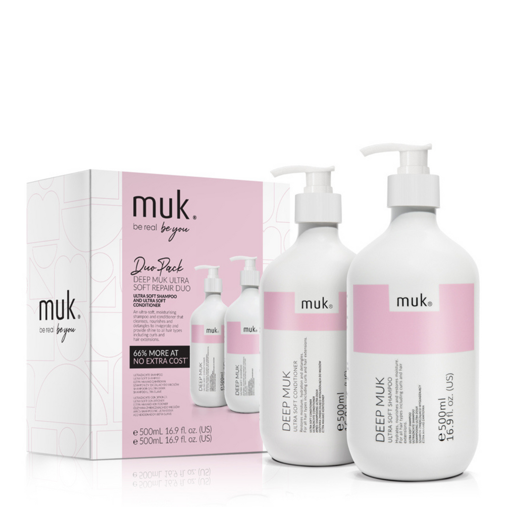 Muk Deep Muk 500ml Shampoo and Conditioner Duo Pack – Oz Hair and Beauty
