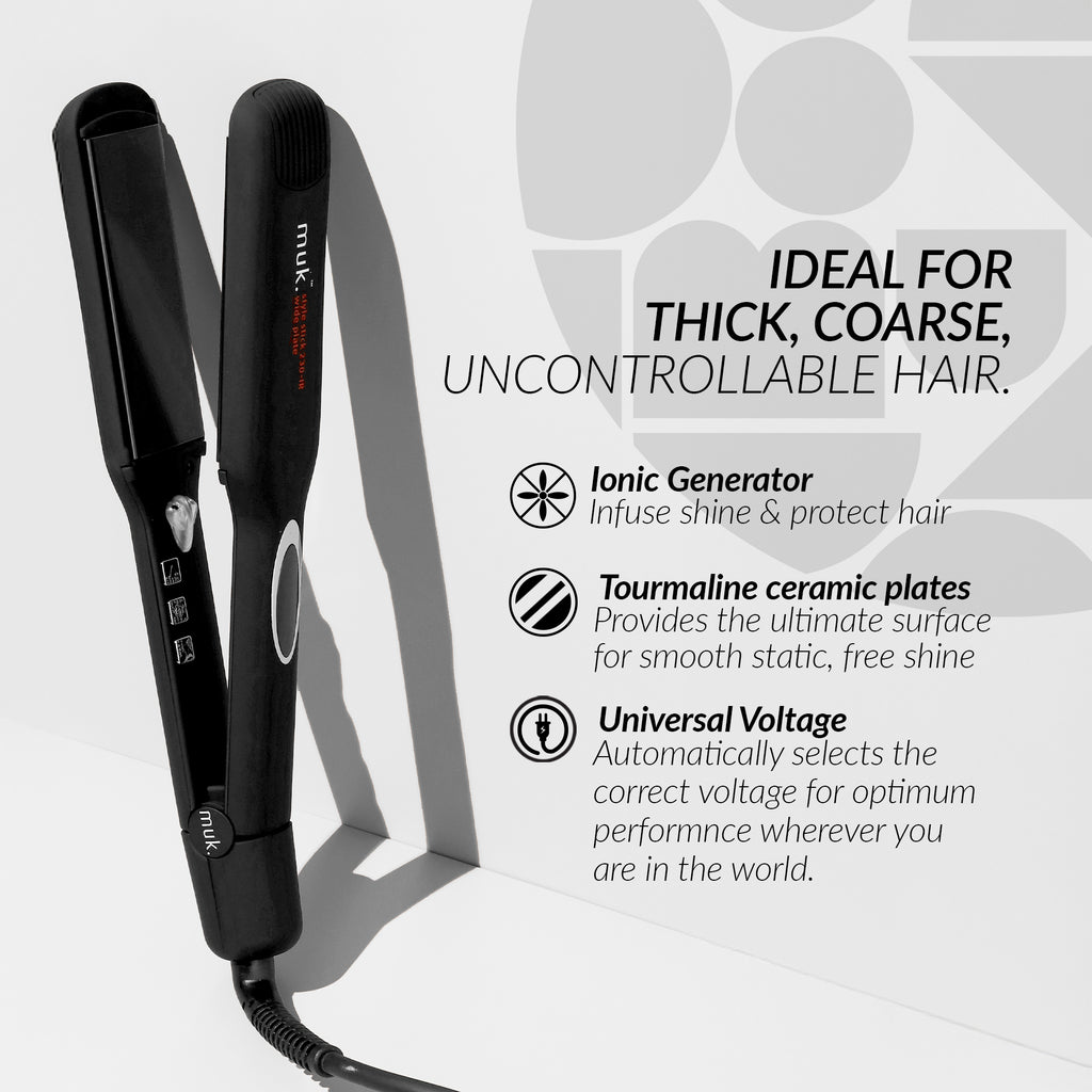 Muk Style Stick 230-IR Wide Plate – Oz Hair and Beauty