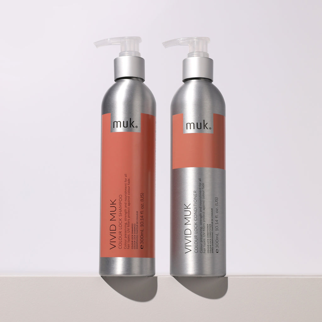 Muk Vivid Muk Colour Lock Shampoo and Conditioner 300ml Duo Pack ...