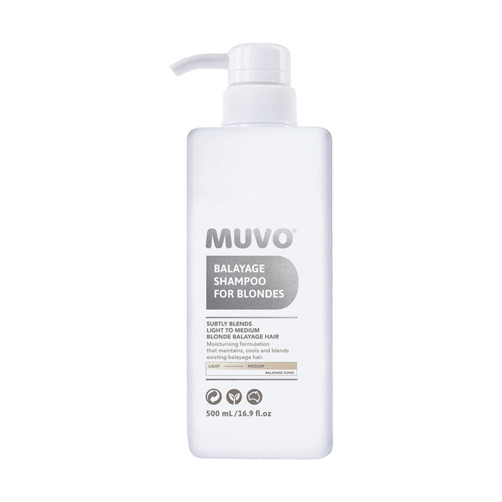 Muvo Balayage Shampoo For Blondes 500ml – Oz Hair and Beauty