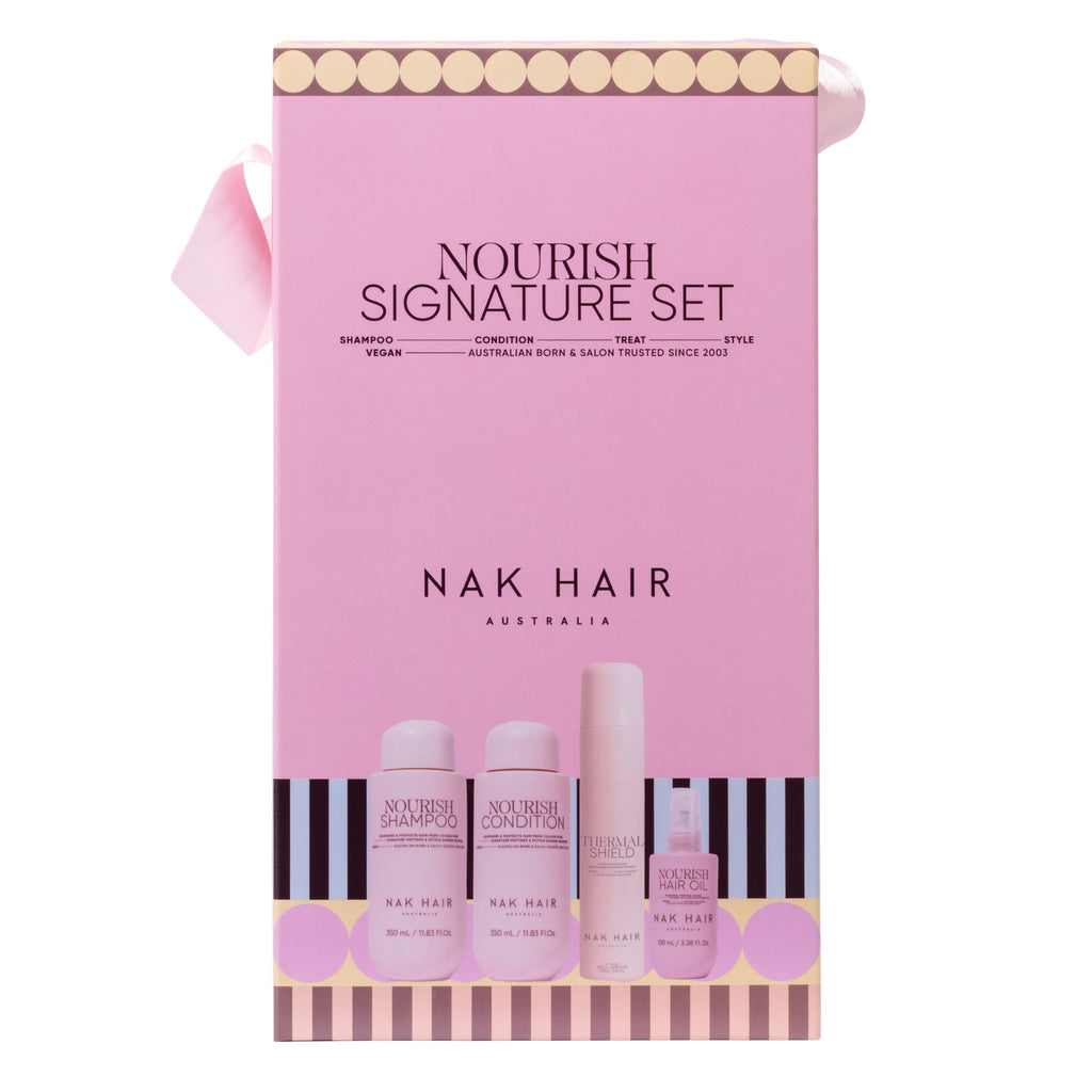 NAK Hair Holiday Nourish Quad Pack – Oz Hair and Beauty
