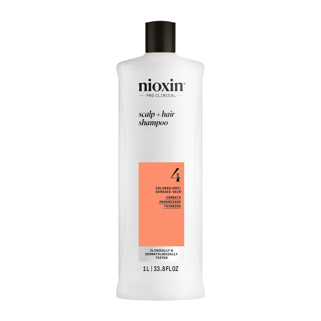Nioxin System 4 Cleanser Shampoo and Scalp Therapy Revitalising ...