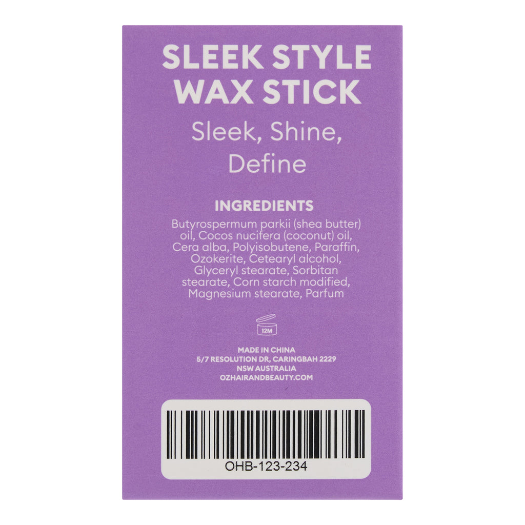Oz Essentials Sleek Style Wax Stick 50g – Oz Hair and Beauty