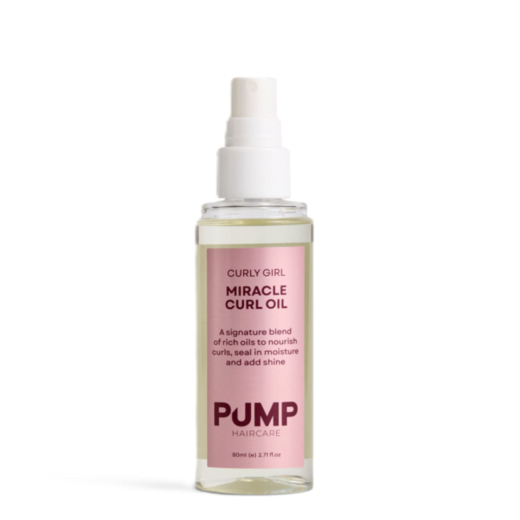 Pump Haircare Curly Girl Miracle Curl Oil 60ml – Oz Hair and Beauty