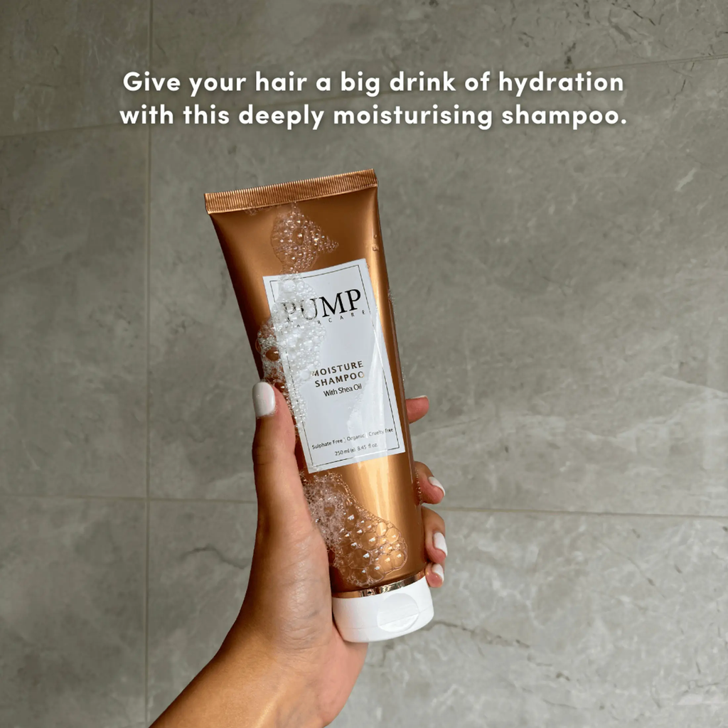 Pump Haircare Moisture Shampoo 250ml – Oz Hair and Beauty