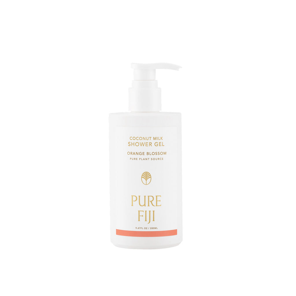 Pure Fiji Coconut Milk Shower Gel 280ml - Orange Blossom – Oz Hair and ...