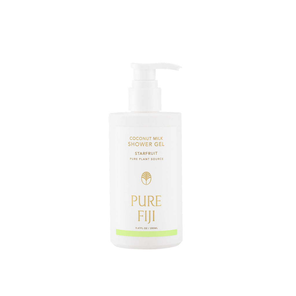 Pure Fiji Coconut Milk Shower Gel 280ml - Starfruit – Oz Hair and Beauty