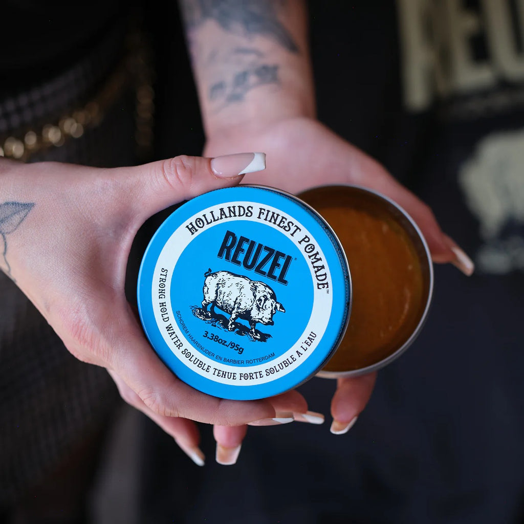 Reuzel Blue Pomade 95g Duo Bundle – Oz Hair and Beauty