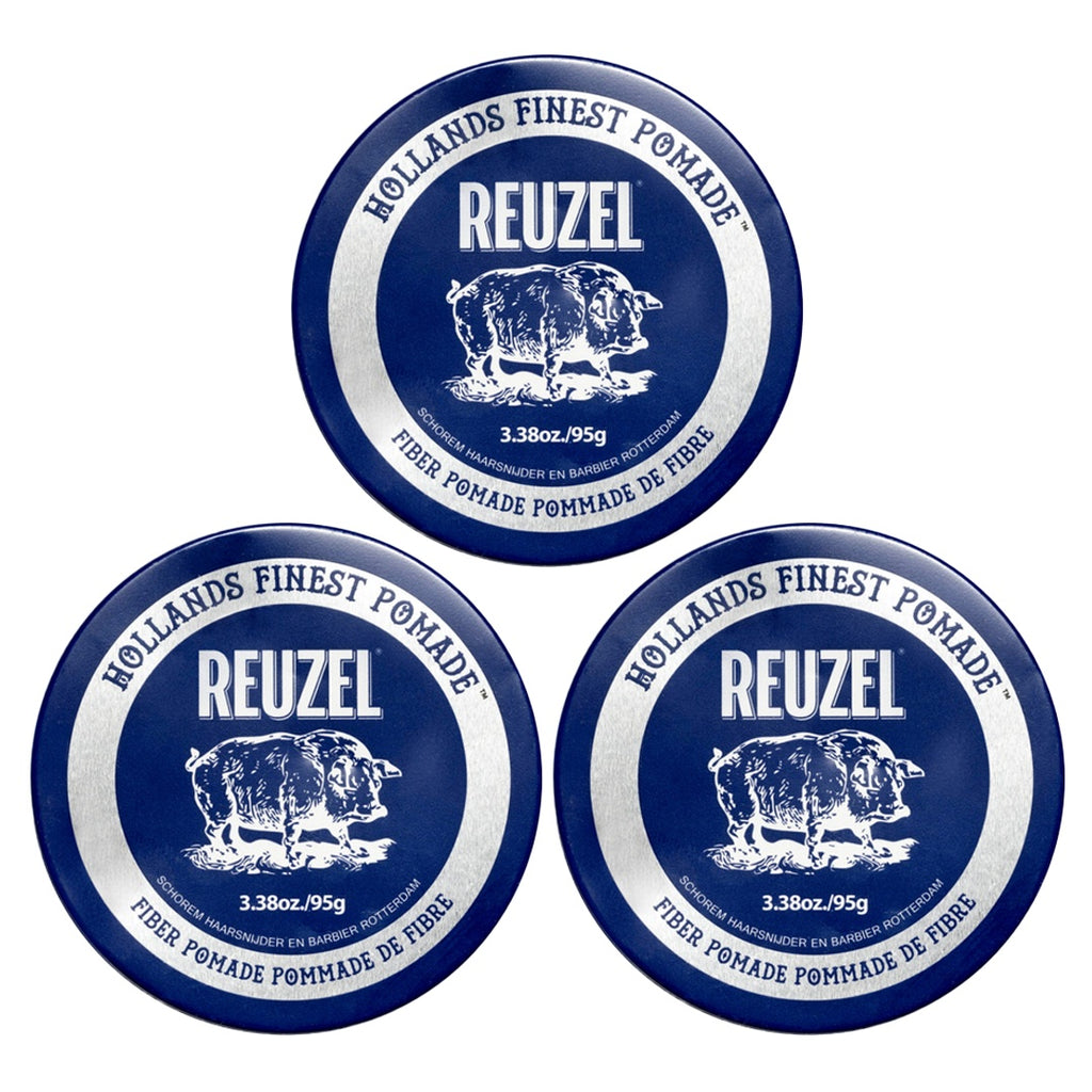 Reuzel Fiber Pomade 95g Trio Bundle – Oz Hair and Beauty